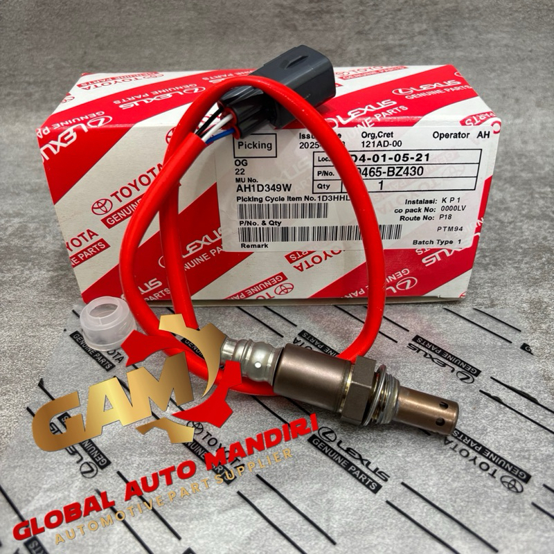 Jual Sensor oxygen O2 / sensor oksigen / sensor knalpot Toyota Grand new Avanza - Veloz - Rush ...