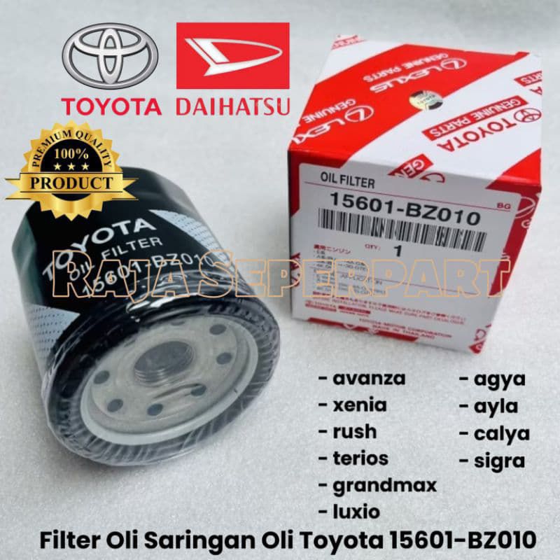 Jual Filter Oli Saringan Oli Toyota 15601-BZ010 Toyota Avanza Xenia ...