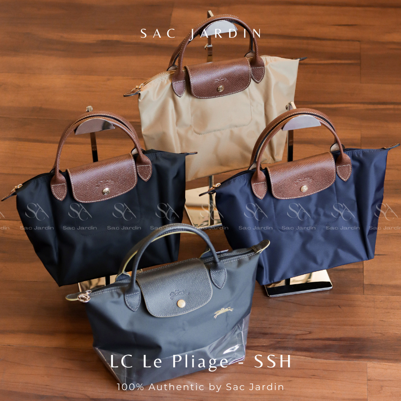 Jual LC Hand Bag Le Pliage SSH - 100% Authentic! Noir / Black / Navy ...