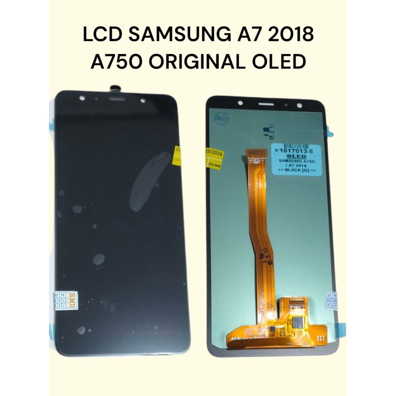 Jual LCD TOUCHSCREEN SAMSUNG A7 2018 A750 ORIGINAL OLED FULLSET BERGARANSI KWALITAS | Shopee ...