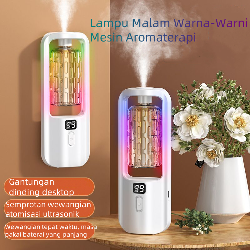 Jual Diffuser Aroma/Humidifier/Pengharum Ruangan Otomatis/Terapi Essential oil Pelembab/Otomatis ...