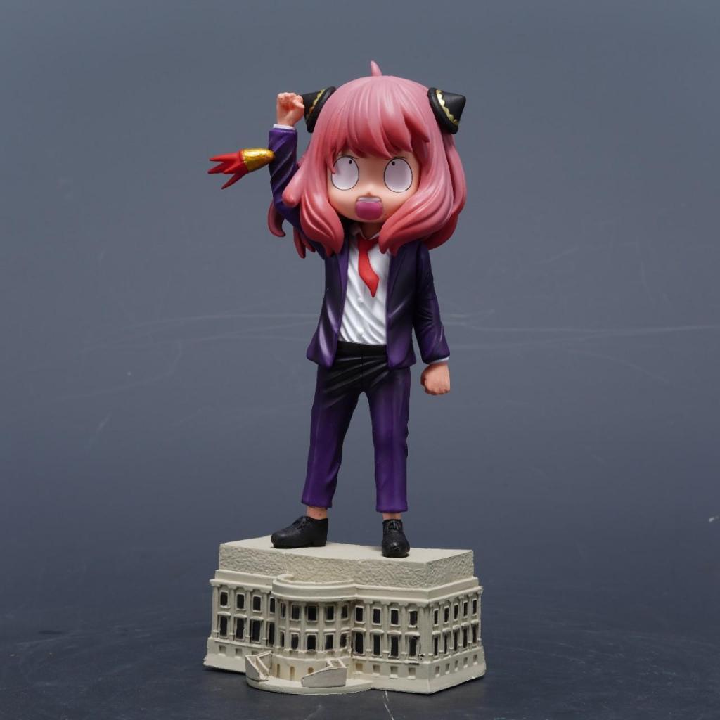 Jual Action Figure Spy x Family Anya Forger Cosplay Trump By Goods ...