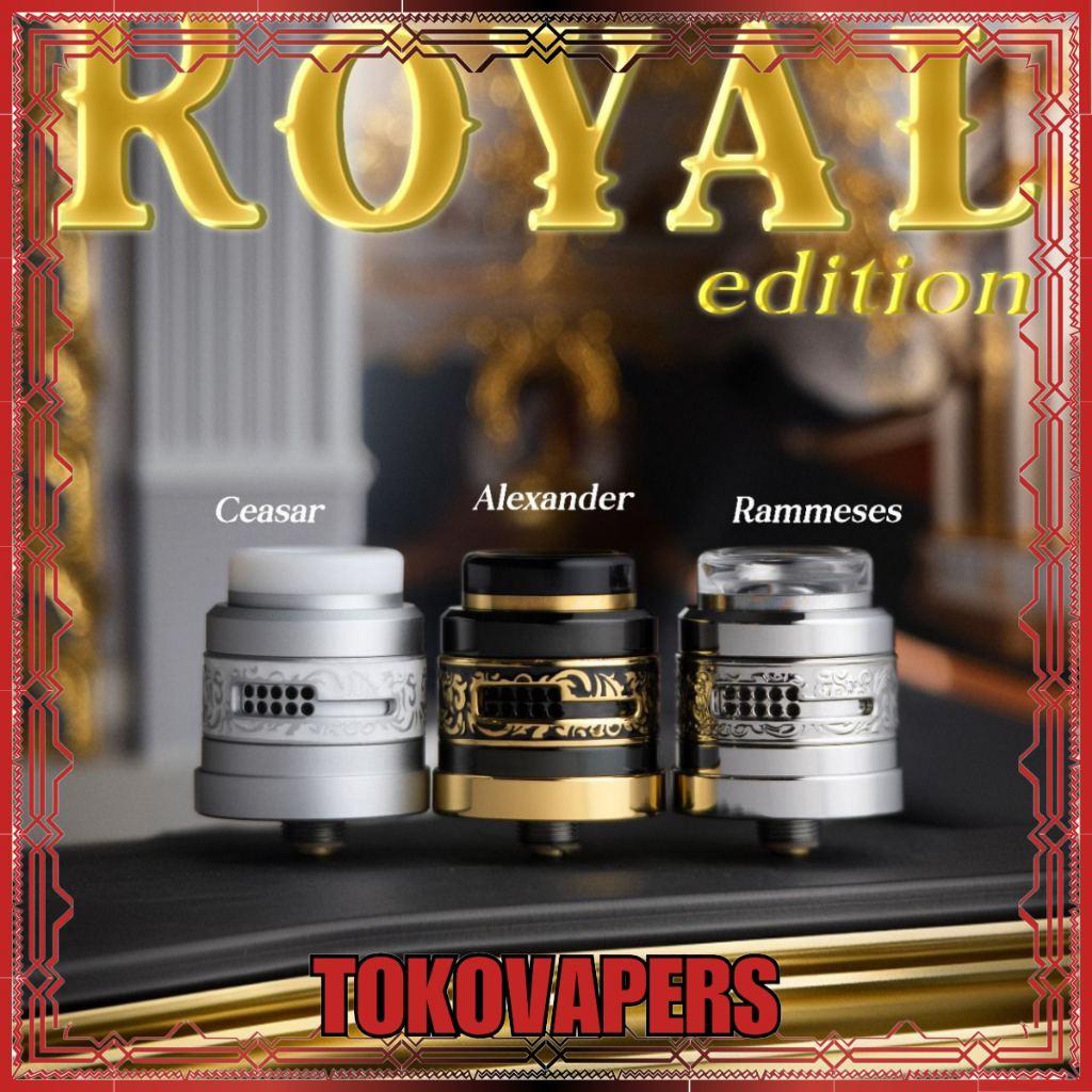 Jual Nitrous RDA 23mm Royal Edition New Series Original 100% | Shopee ...