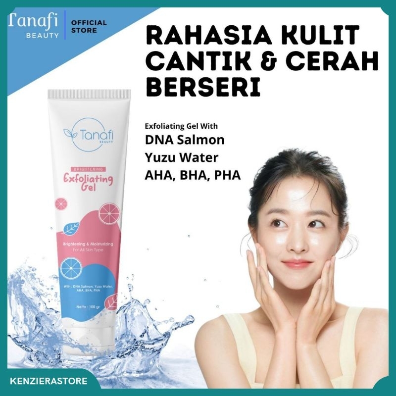 Jual Tanafi Exfoliating Gel With DNA Salmon AHA BHA PHA Exfoliasi Wajah Mengangkat Sel Kulit ...