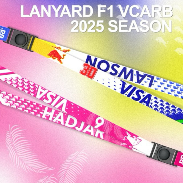 Jual Lanyard F1 RACING BULLS VCARB 2025 Season VCARB-02 & Miami Edition ...
