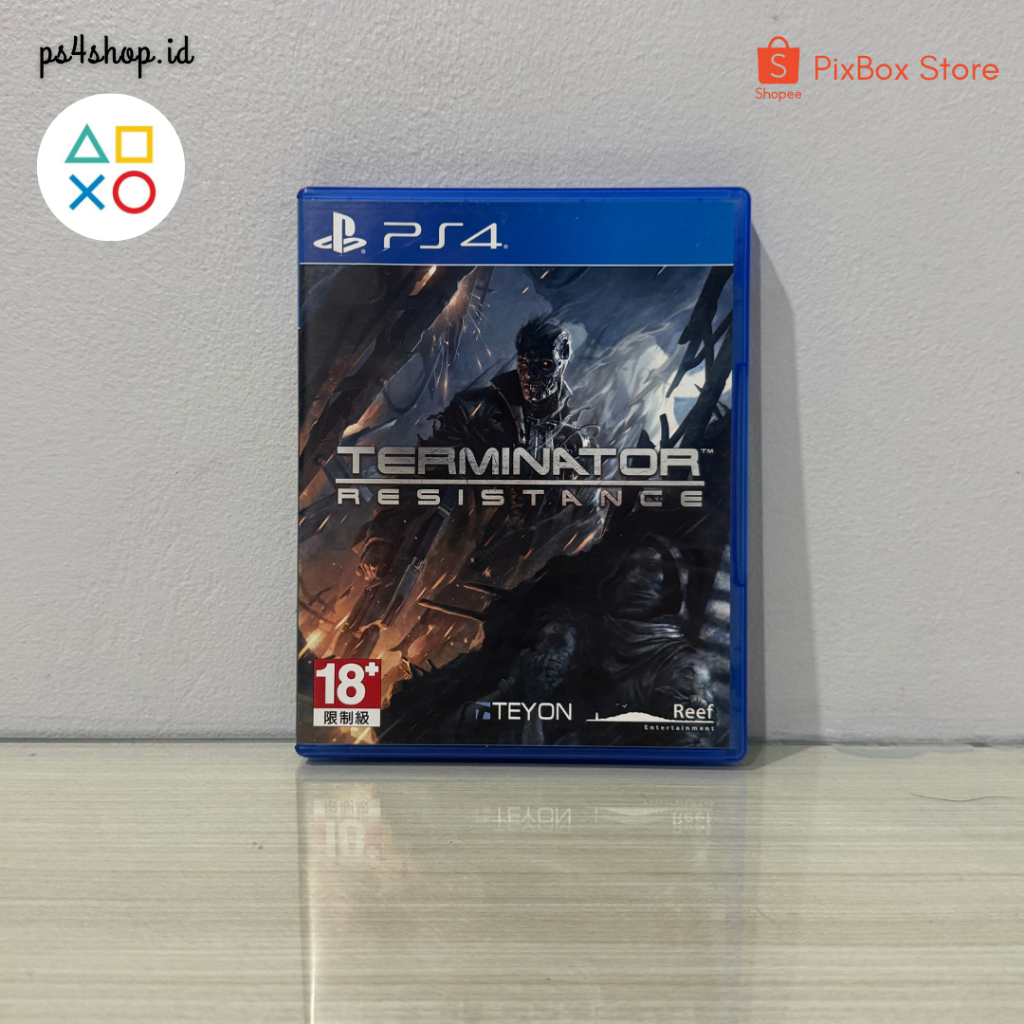 Jual BD Kaset PS4 Terminator Resistance Bekas Second Original | Game ...
