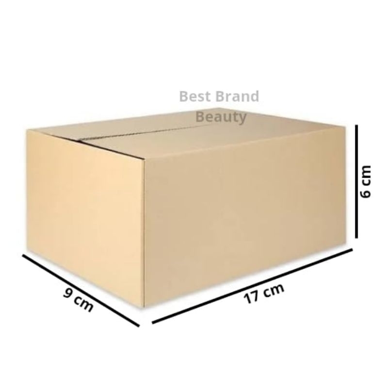 Jual Kardus Box Packing Polos 17cm x 9cm x 6cm - Dus Karton Baru [ Bisa ...