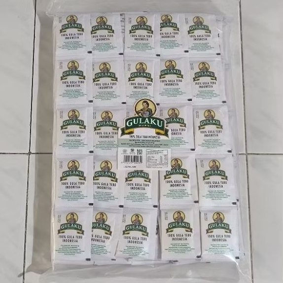 Jual Gula pasir sachet Gulaku gula tebu premium gula putih gula sachet ...