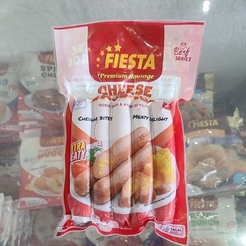 Jual FIESTA SOSIS CHEESE SAUSAGE 300G | Shopee Indonesia