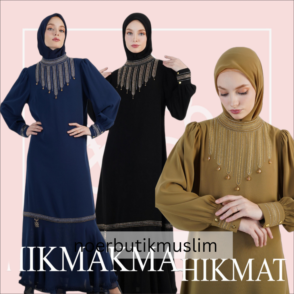 Jual HIKMAT FASHION ORIGINAL D1127 Noerbutikmuslim | Shopee Indonesia