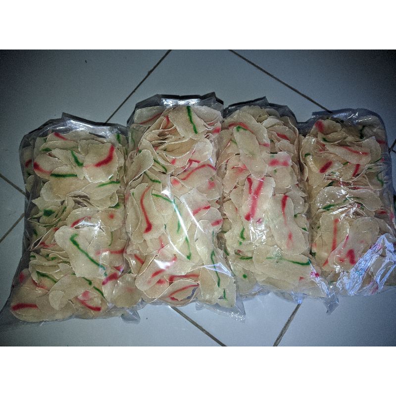 Jual 1 kg karag/cantir / krupuk singkong renyah gurih khas Wonosobo ...