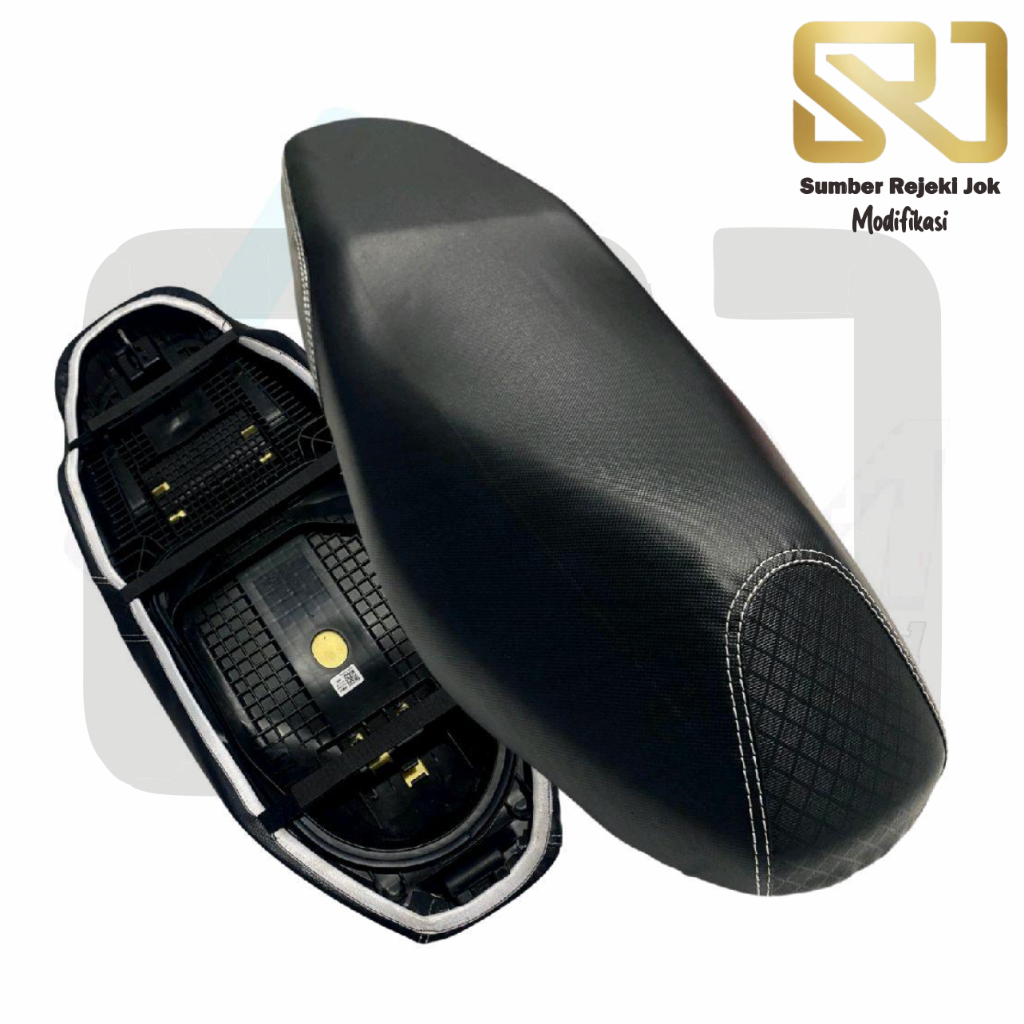 Jual Cover Jok Motor POLOS SAMPING KUBUS – PREMIUM, Jok Vario 150, Beat ...