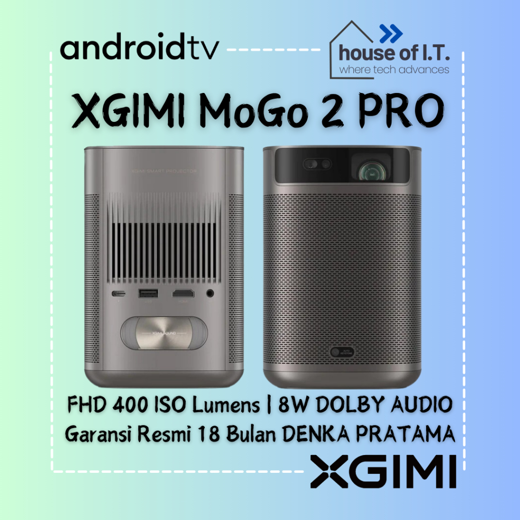 Jual Proyektor XGIMI MoGo 2 PRO Android - FHD Portable Projector ...