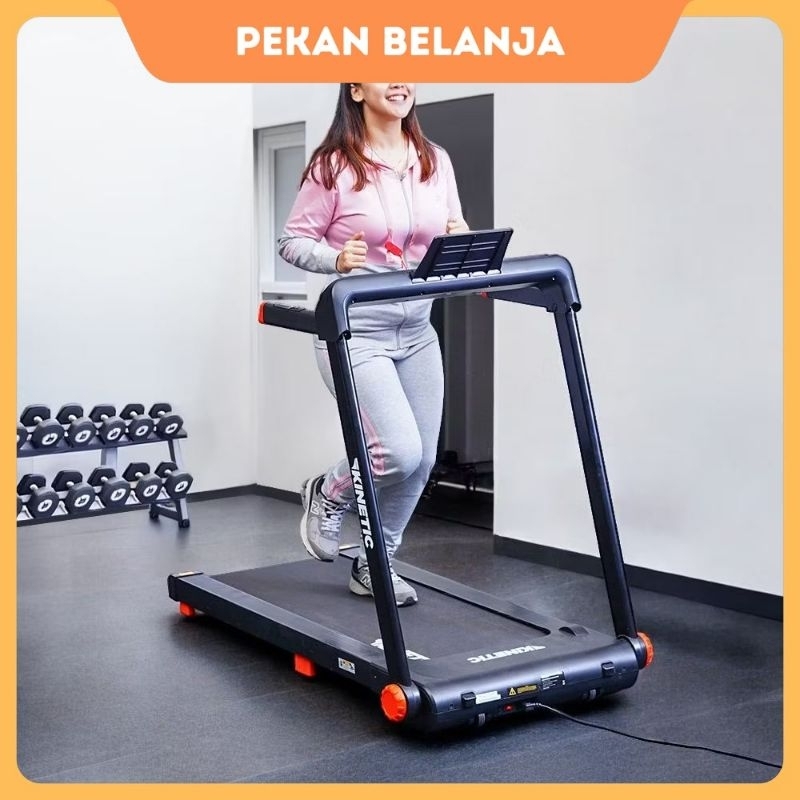 Jual AZKO Kinetic Treadmill Elektrik 1HP – 15 Program Latihan ...