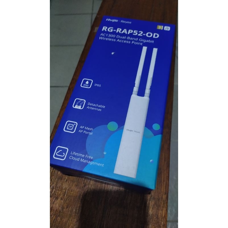 Jual 1 Set Ruijie Reyee RG RAP52-OD, Wifi 5 AC 1300 Dual Band outdoor ...