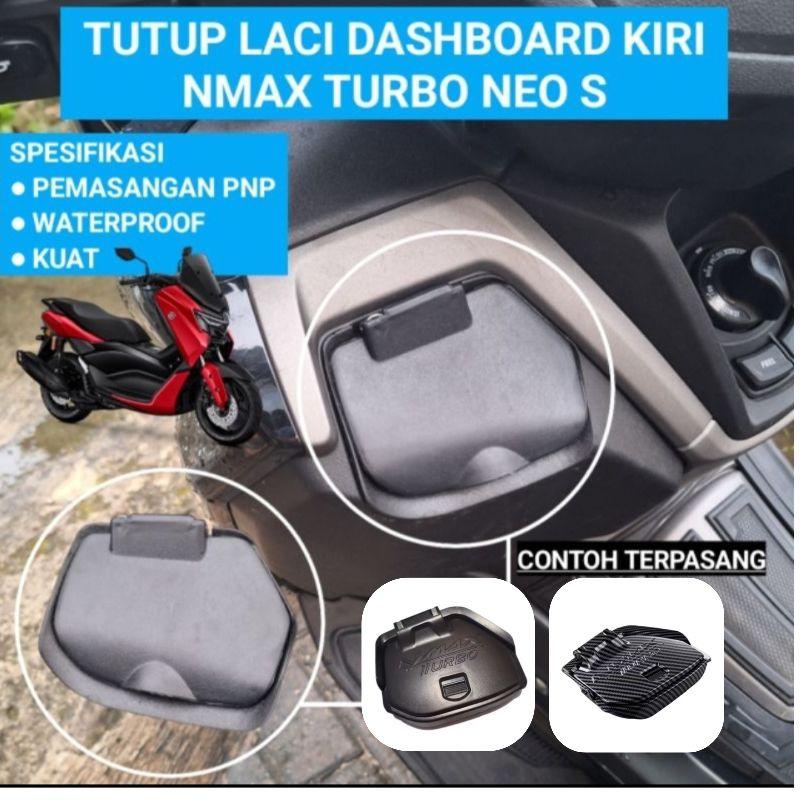 Jual Tutup Dashboard Laci NMAX Neo, Turbo, Neo S 2025 Model Tombol ...