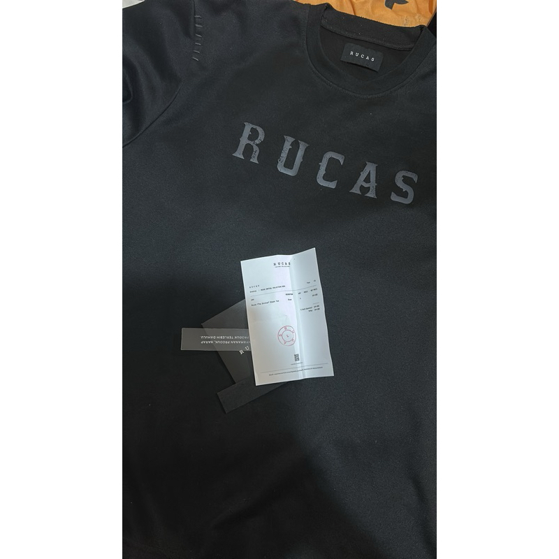 Jual Rucas initial black | Shopee Indonesia