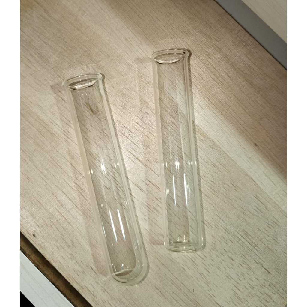 Jual Tabung reaksi bahan pyrex ukuran diameter 18mm panjang 100mm dasar ...