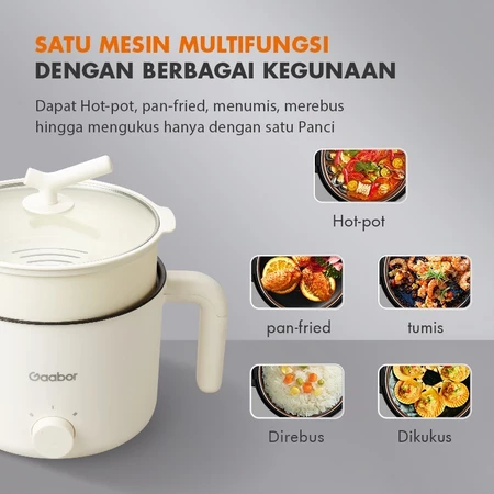 Jual Gaabor gabor Panci Multifungsi dengan Berbagai Kegunaan 5 in 1 ...