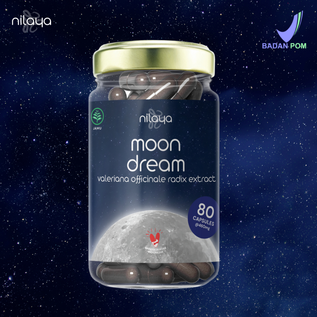 Jual MOON DREAM - Obat Tidur Alami - Obat Insomnia, Non-Habit Forming ...