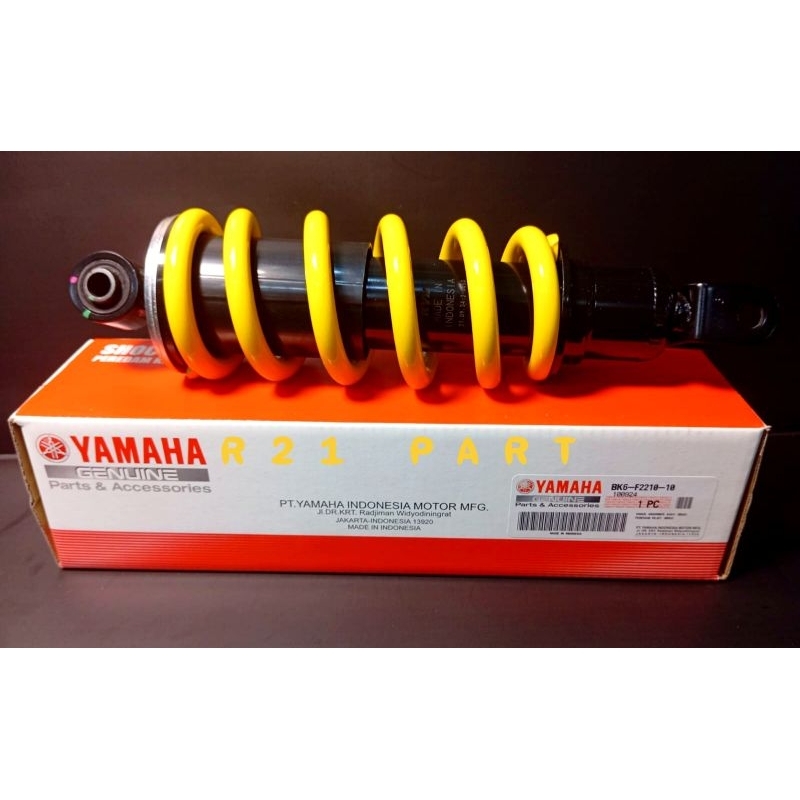 Jual SHOCKBREAKER/MONOSHOCK MOTOR YAMAHA R15 NEW WARNA KUNING BK6-F2210-10 | Shopee Indonesia