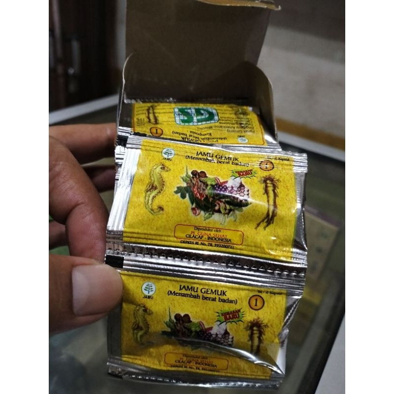 Jual Jamu GS guna sehat kapsul isi 24 saset | Shopee Indonesia