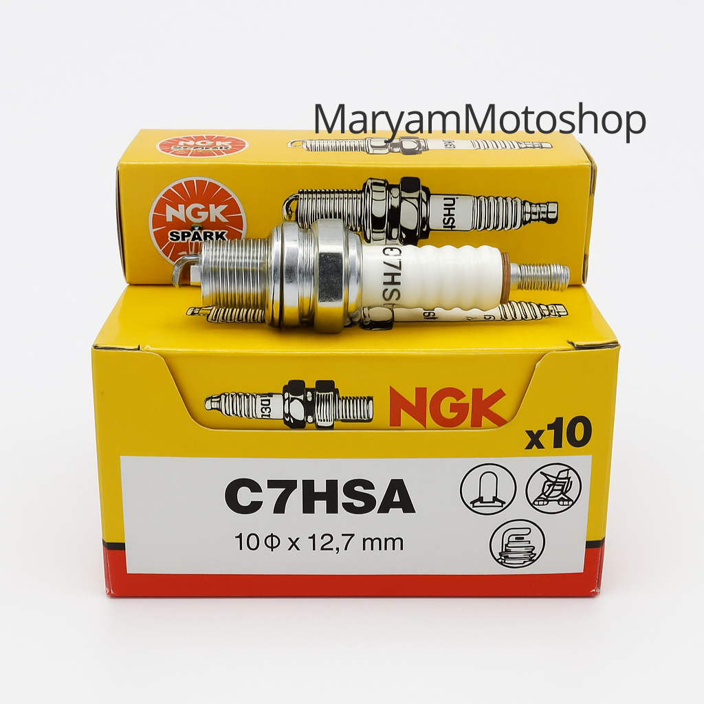Jual Busi C7HSA Grand Supra Revo Mio Jupiter Vega NGK | Shopee Indonesia