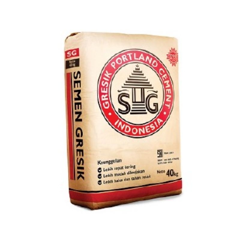 Jual SEMEN GRESIK 1 SAK 40 KG | Shopee Indonesia