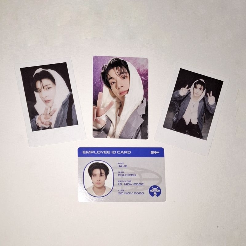 Jual (READY) Photocard Official Enhypen Jake Ggu ggu set member 2024 PC ...