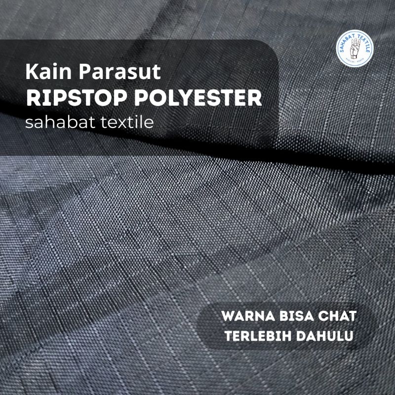 Jual KAIN PARASUT RIPSTOP KAIN FURING PARASUT KAIN JAKET | Shopee Indonesia