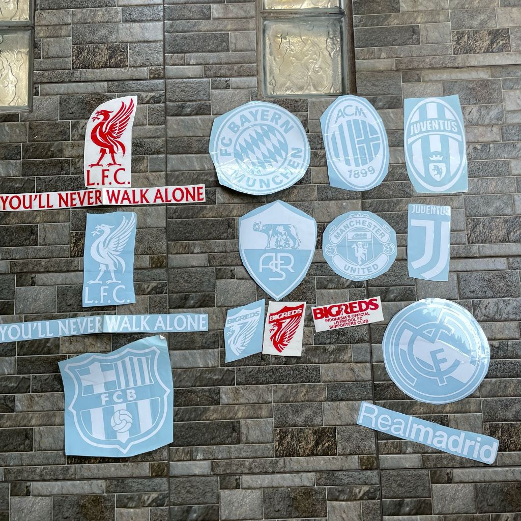 Jual Stiker Mobil Logo Klub Sepak Bola Liga Inggris Champion Kaca ...