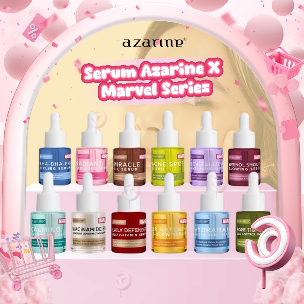 Jual AZARINE - SERUM AZARINE SERIES ( 20 ml ) - Serum Wajah Day / Night ...