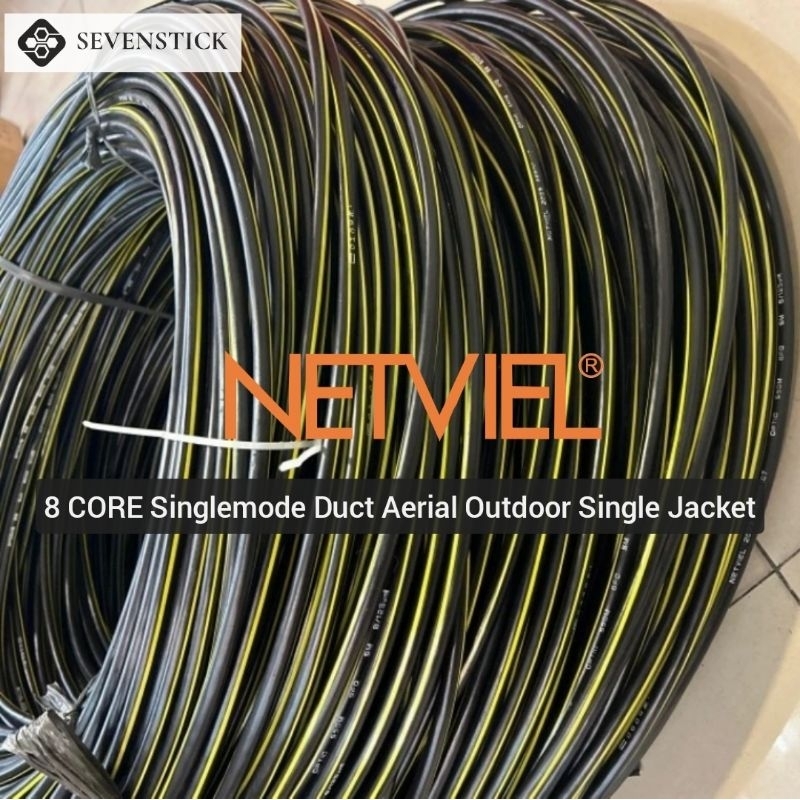 Jual Netviel Kabel Fo 8 Core Singlemode Buried Duct Aerial Outdoor ...