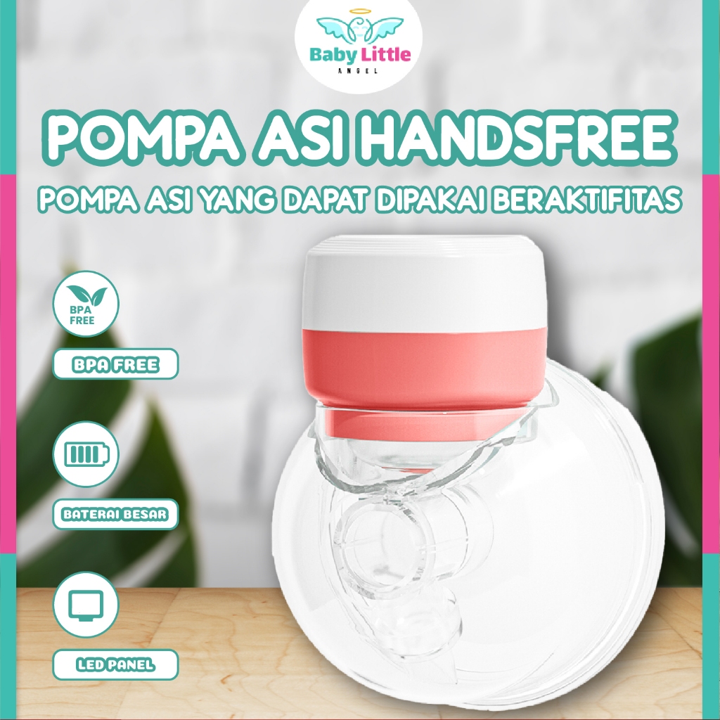 Jual POMPA ASI HANDSFREE ELEKTRIK Tanpa Kabel Otomatis Portable Botol ...