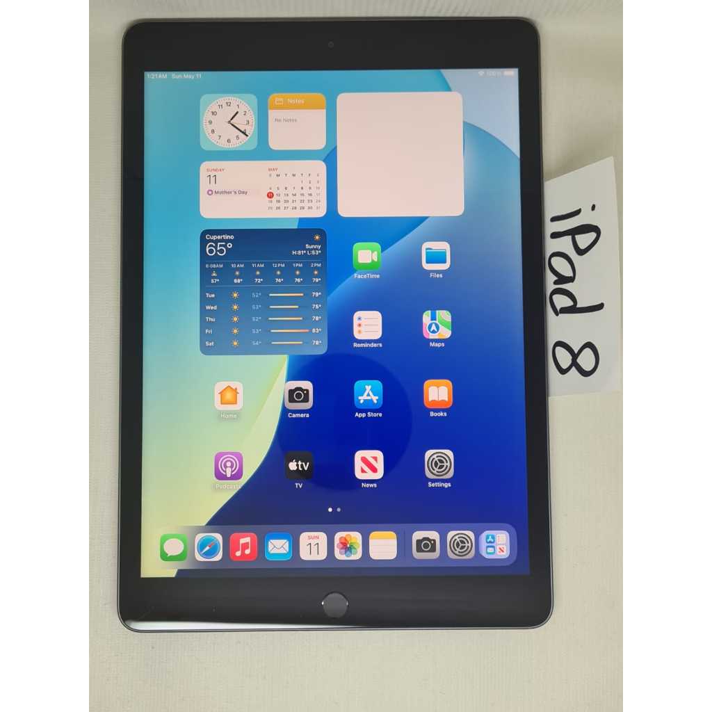 Jual iPad 8 2020 WiFi Only 128GB 32GB Apple Original Gray Silver Rose ...
