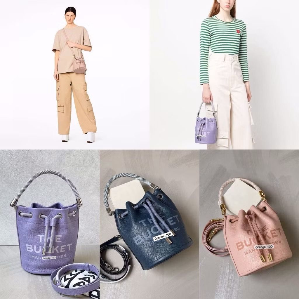 Jual TAS WANITA MJ THE LEATHER BUCKET BAG ORIGINAL | Shopee Indonesia