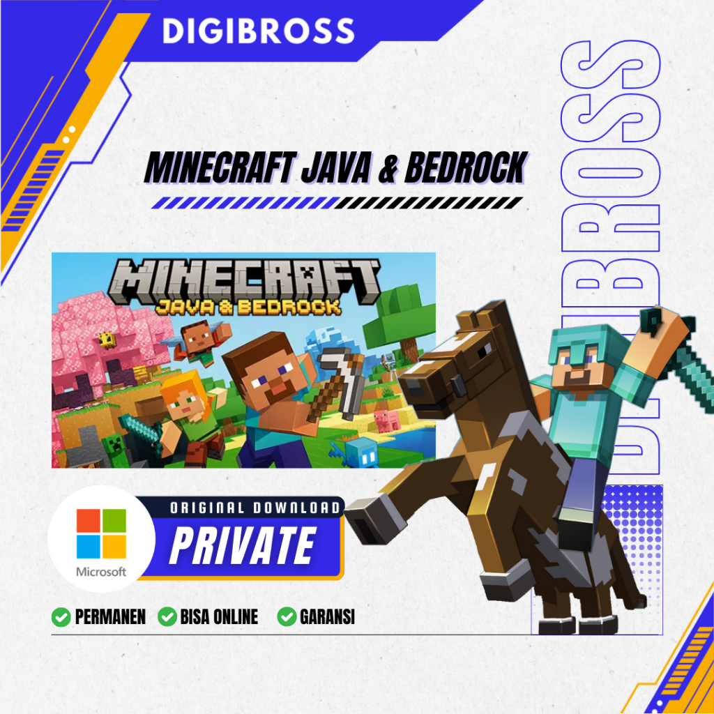 Jual Minecraft Java & Bedrock Original Microsoft Store Sharing Account ...