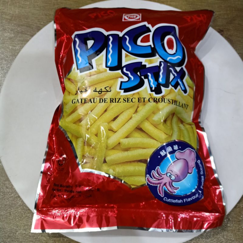 Jual Pico Stix Rasa Sotong /Snack Jadul 220gram /Snack Malaysia ...