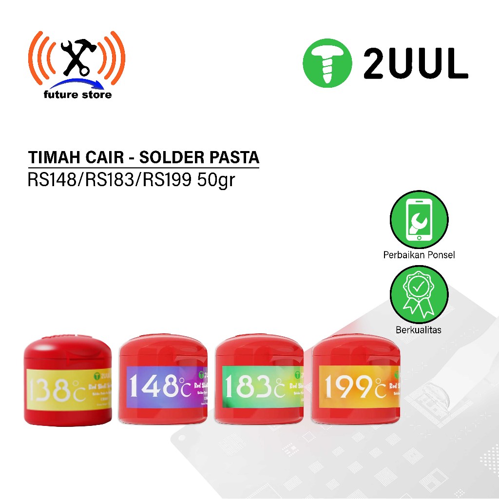 Jual 2UUL RS138/148/RS183/RS199 Timah Cair - Timah Solder - Solder ...