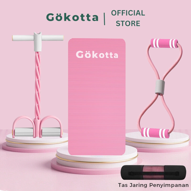 Jual GOKOTTA Set Yoga Lengkap/ Paket Matras dan Alat Olahraga/ Set ...