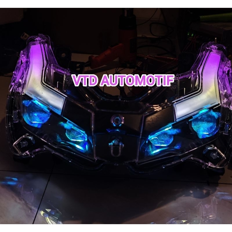 Jual Biled MATRIX 1,5 Inch Motor Honda ADV 150 / 160 PAKET 4 Biled ...