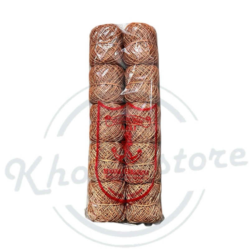 Jual (10 pcs) Benang Nilon Besar Benang Kasur Coklat Benang Bangunan ...
