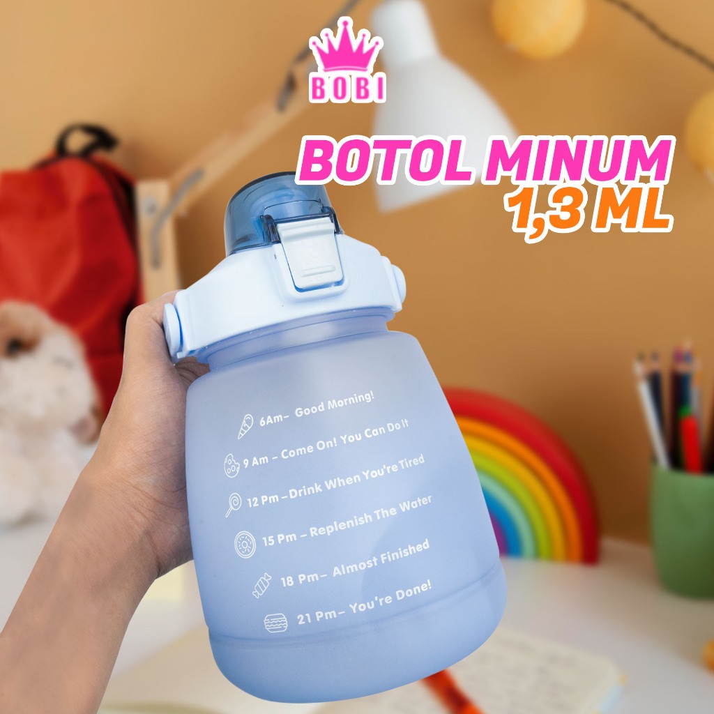 Jual BTL2002 1.1L VIRAL Warna Gradiasi / Botol Minum 1100ML / BOTOL AIR ...