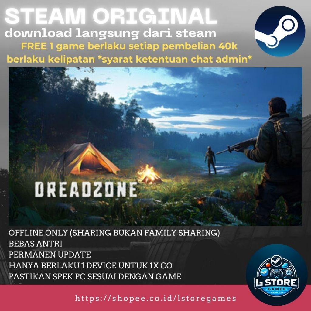 Jual DREADZONE Game PC Sharing Original Offline | Shopee Indonesia
