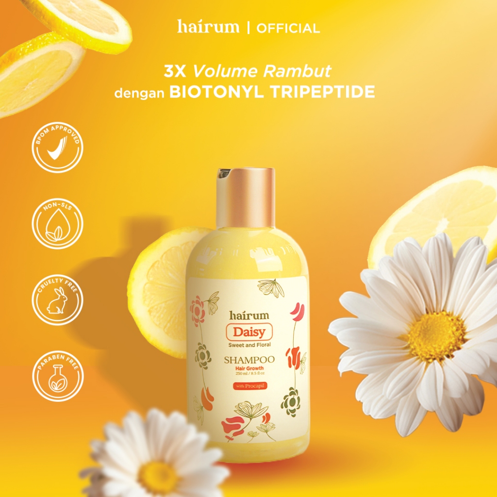 Jual 𝐇𝐀𝐈𝐑𝐔𝐌 Daisy 250ML Shampoo Parfum / Perfume Ekstrak Procapil ...