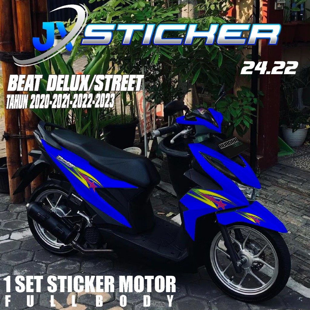 Jual (COD) TERBARU Decal Sticker DECAL BEAT DELUXE BEAT STREET TAHUN ...