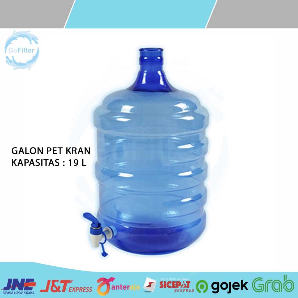 Jual GALON KRAN 19 LITER BPA FREE / GALON PET KRAN 19L / GALON AIR ...