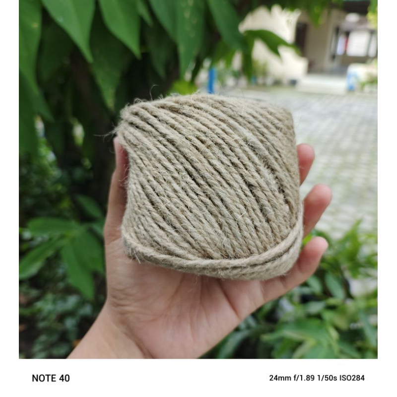 Jual TALI GONI 3 PLY BAHAN GONI ASLI KUAT DAN KOKOH ~ UNTUK KERAJINAN ...