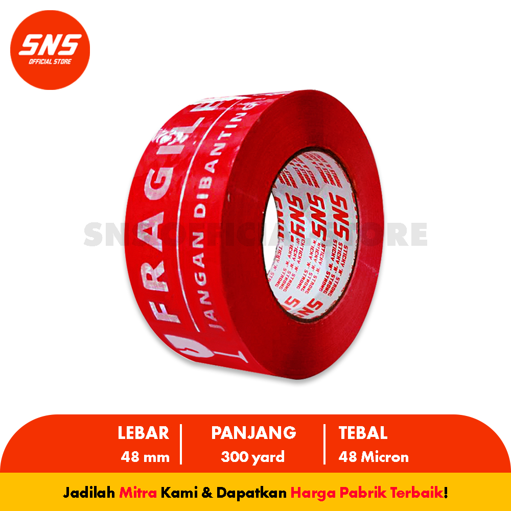 Jual Lakban Fragile Terlengkap & Harga Terbaru Juni 2026 | Shopee Indonesia