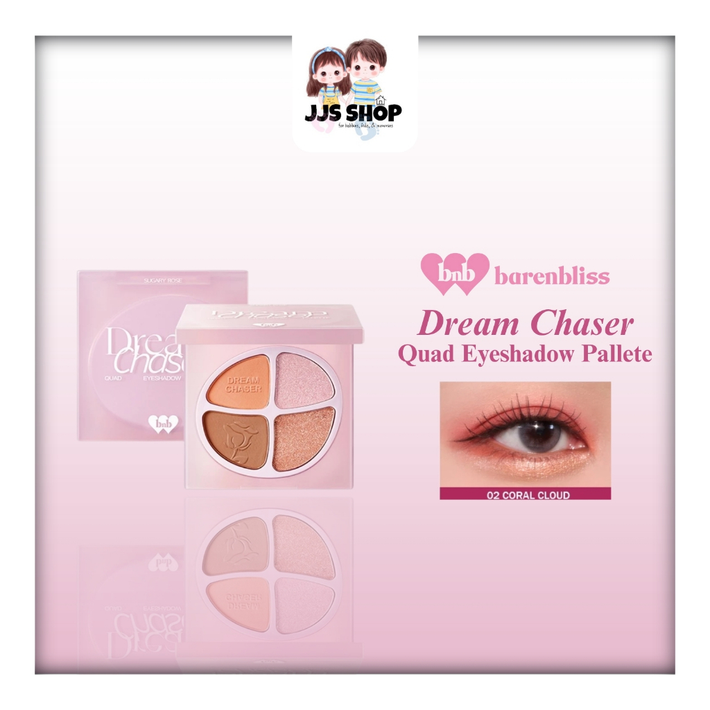 Jual Bnb Barenbliss Dream Chaser Quad Eyeshadow Palette High Pigmented 4 Warna Palet Eyeshadow ...